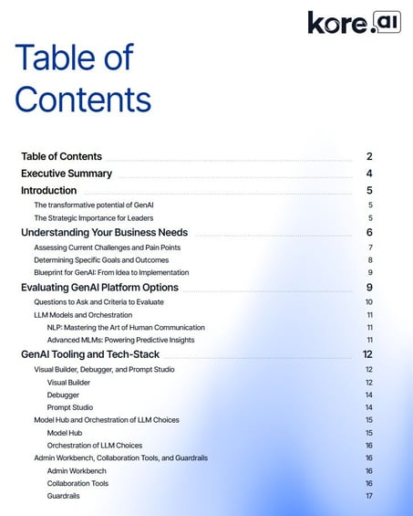 A Leader’s Guide to Choosing The Right GenAI Platform