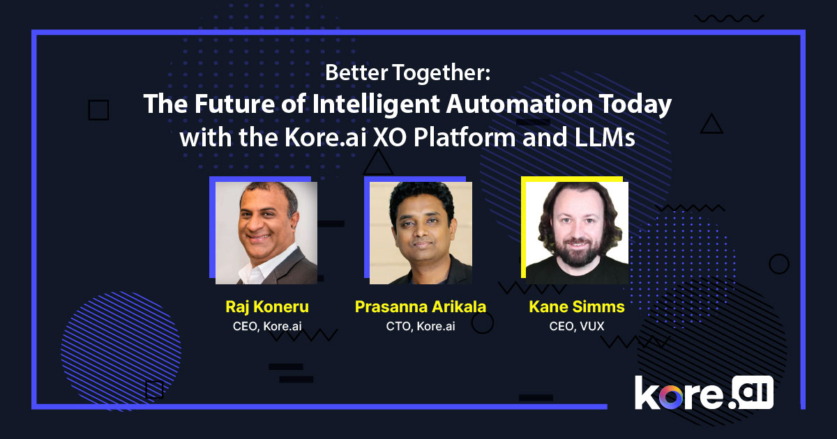 Kore.ai XO Platform v10.1 Release: Revolutionizing IVA Development with Generative Language Models